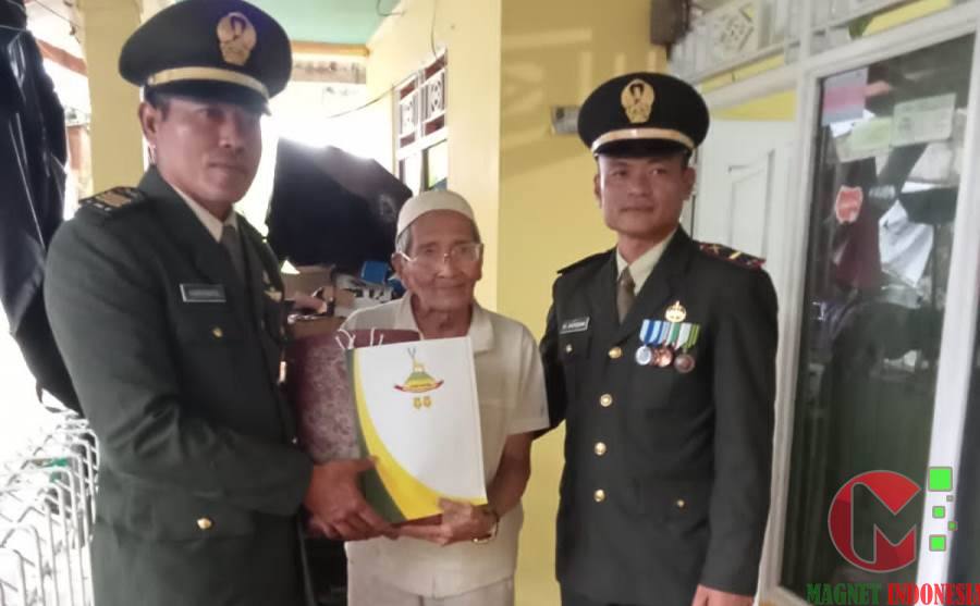 Yonif 310/KK Menunjukkan Perhatian kepada Purnawirawan TNI AD Penumpas ...