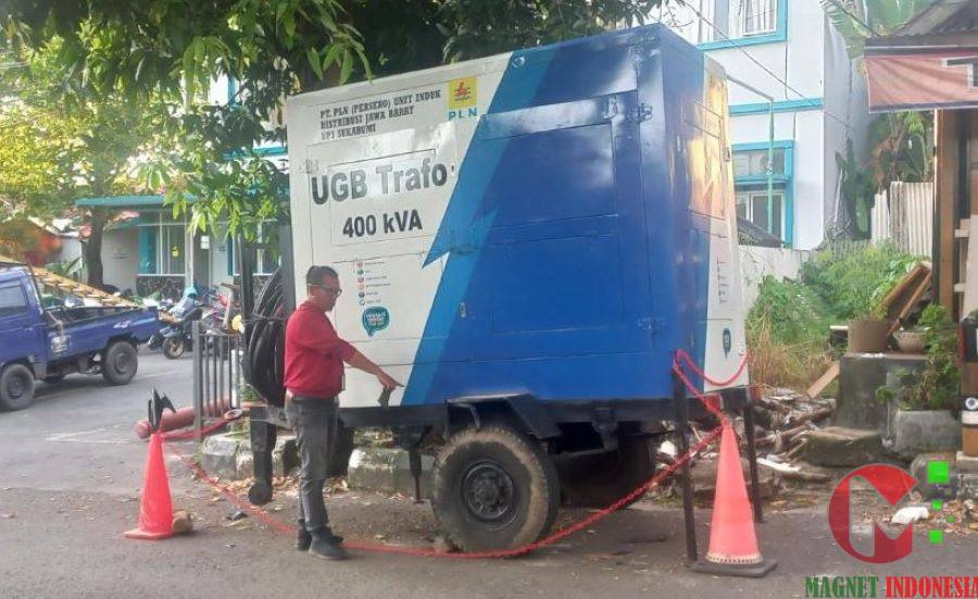 Astaga! Karyawan Klinik Pengobatan di Palabuhanratu Tabrak Box Trafo ...